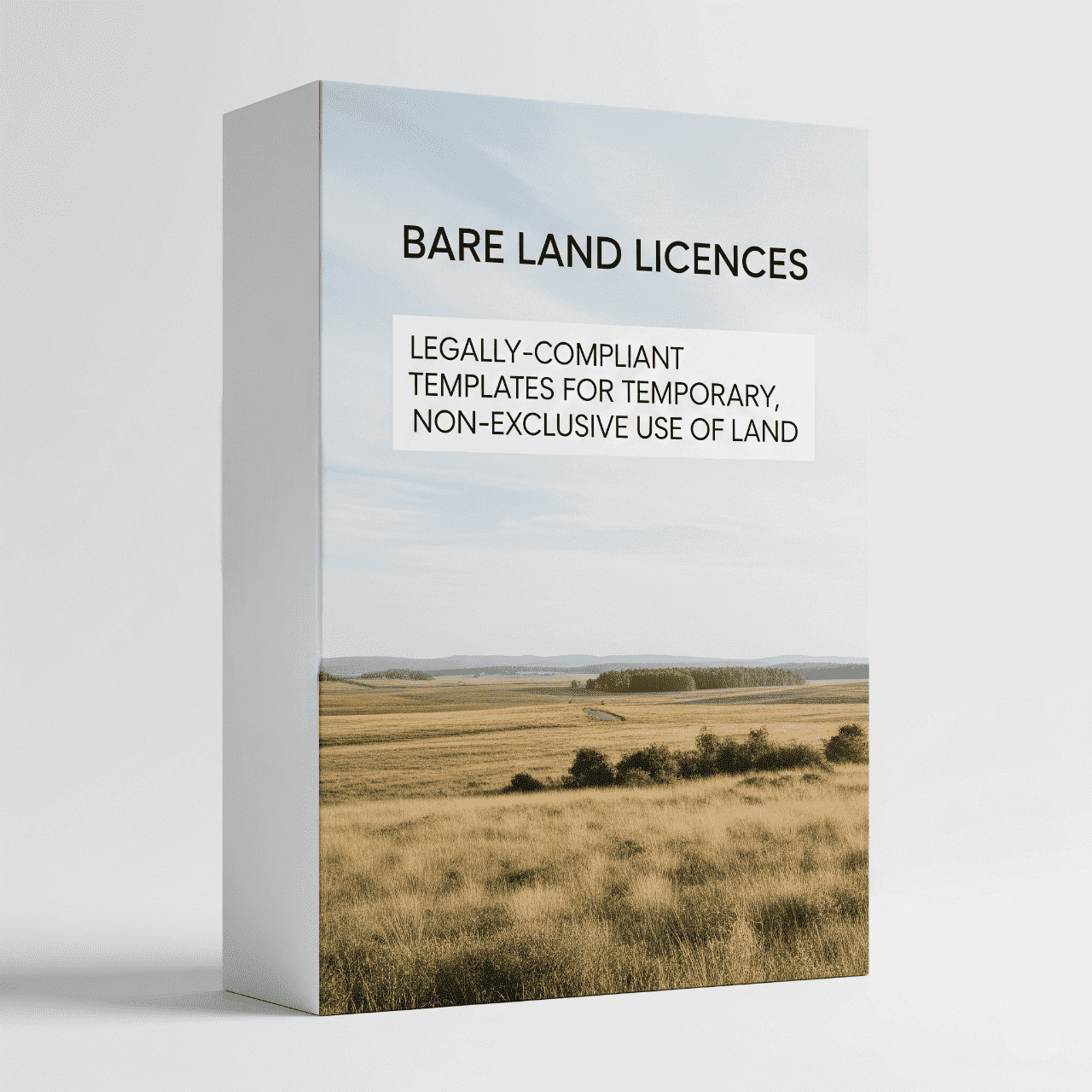 Bare Land Licences - RentalFormsUK